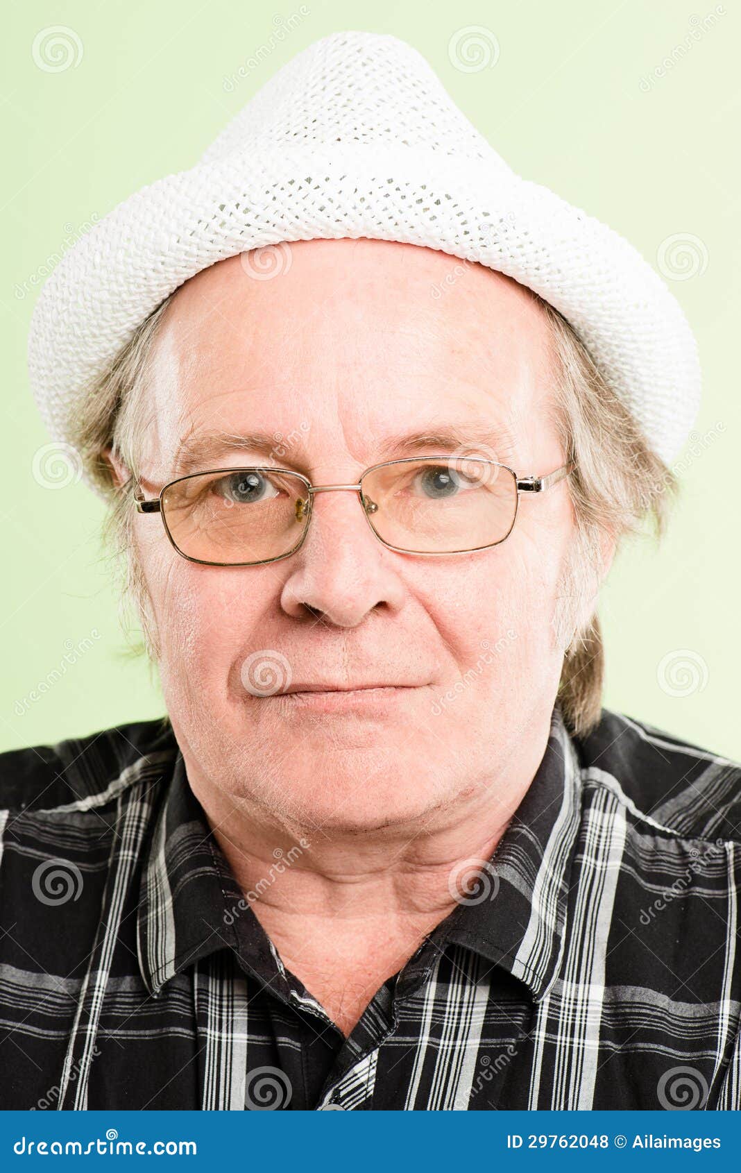 Serious Man Portrait Real People High Definition Green Background Stock ...