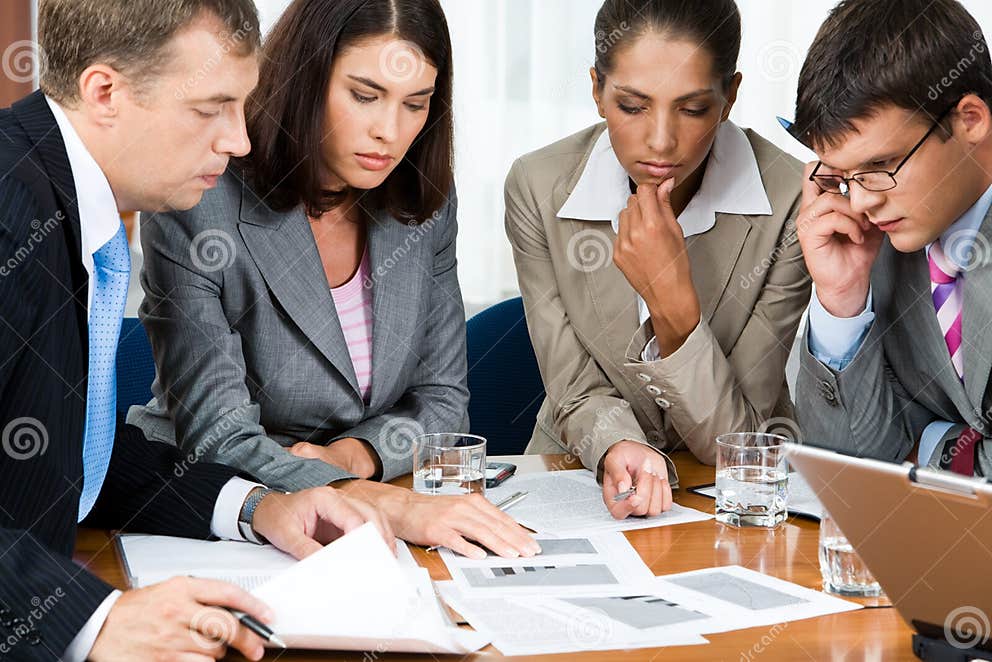 Serious people stock image. Image of partner, collar, business - 6006713