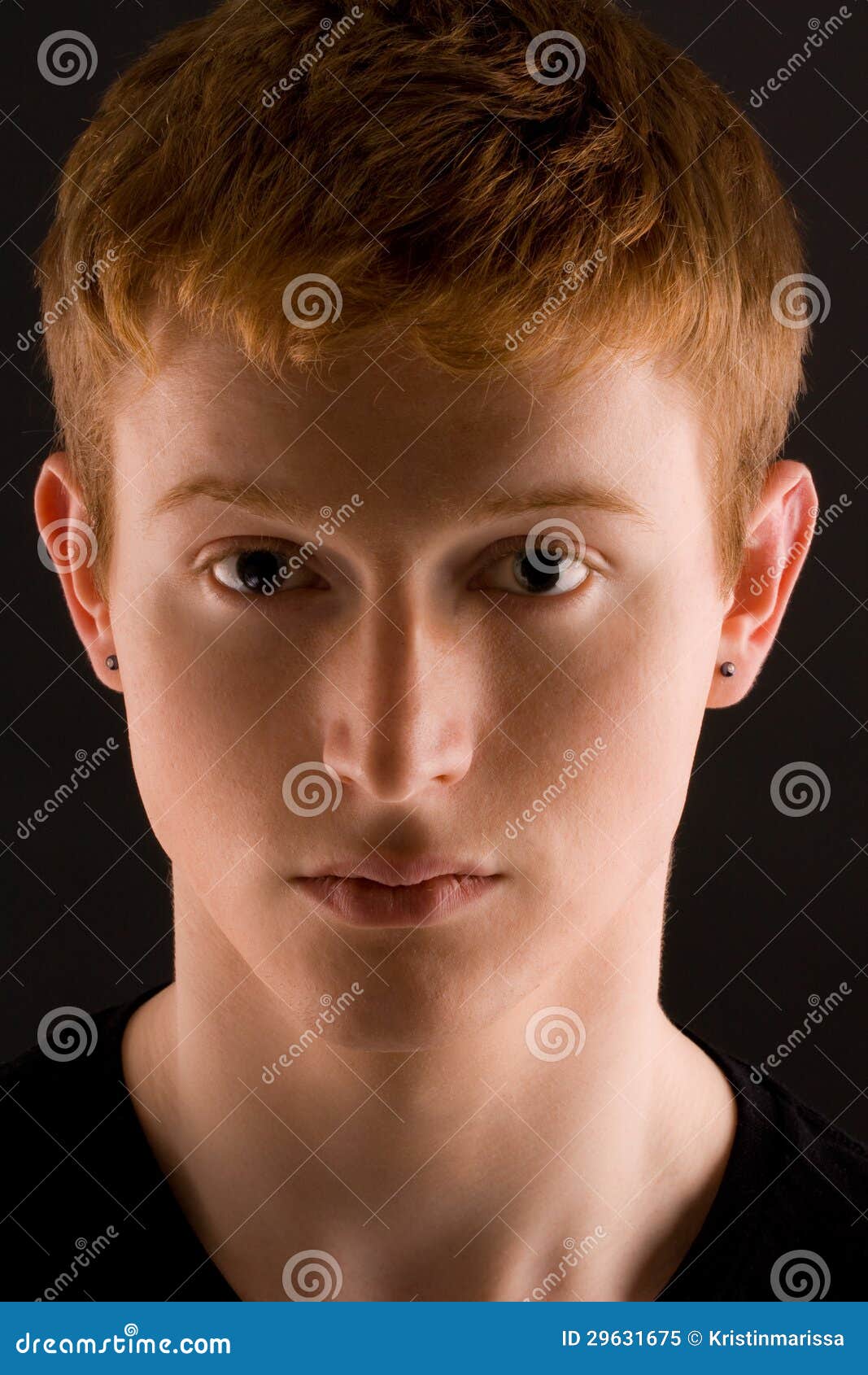 Serious Portrait stock image. Image of eighteen, black - 29631675