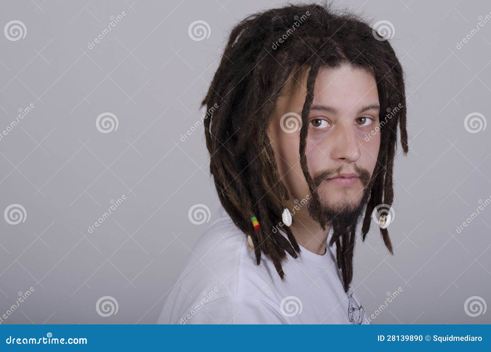 Serious rasta guy stock photo. Image of young, portrait - 28139890