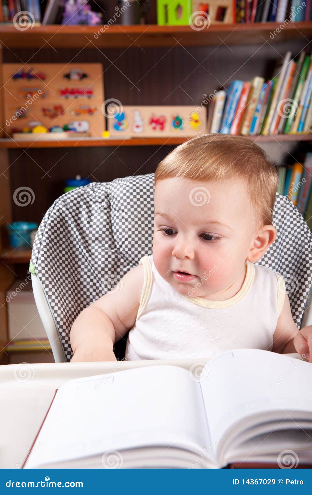 Serious reading stock image. Image of learning, eyes - 14367029