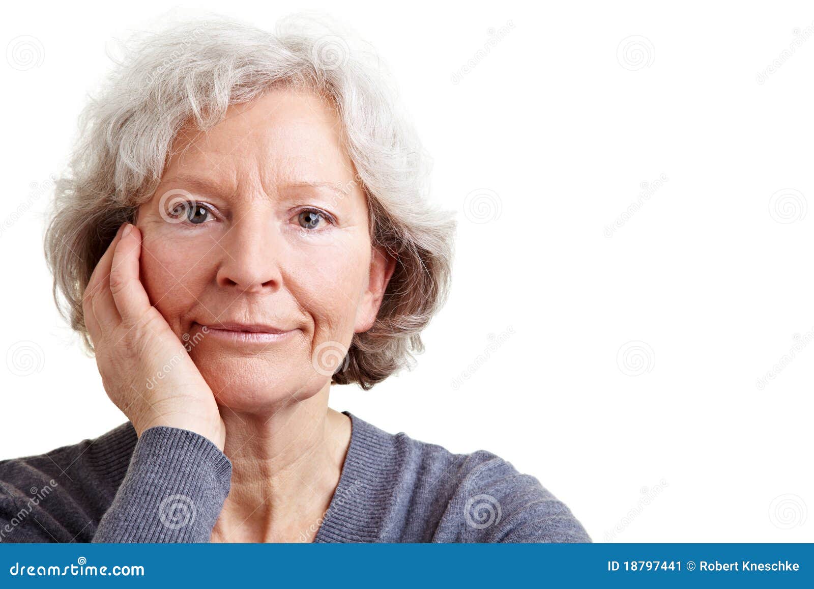 Serious senior woman stock image. Image of carefree, beauty - 18797441