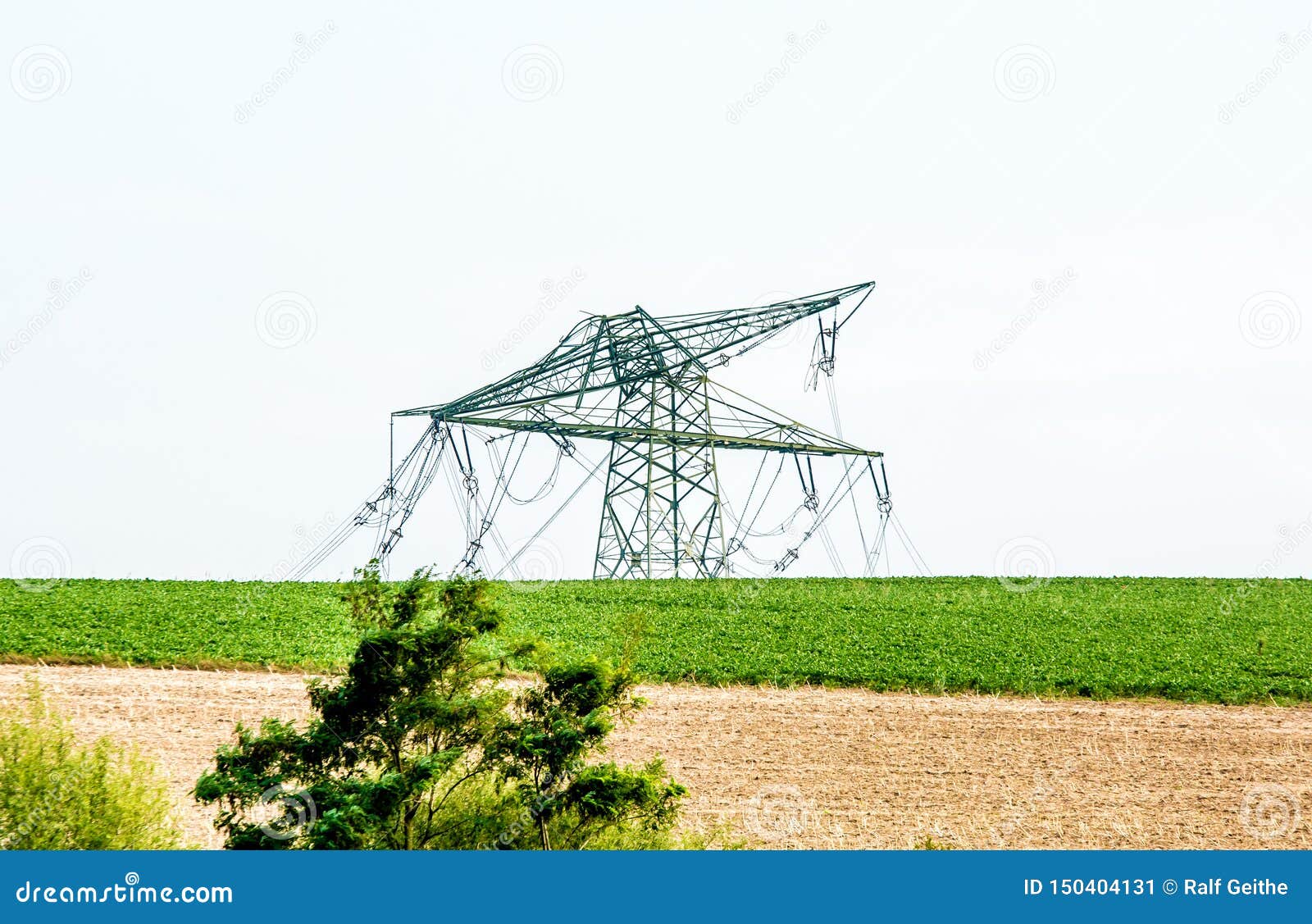 Serious Storm Damage on a High Voltage Power Line after a Strong Storm ...