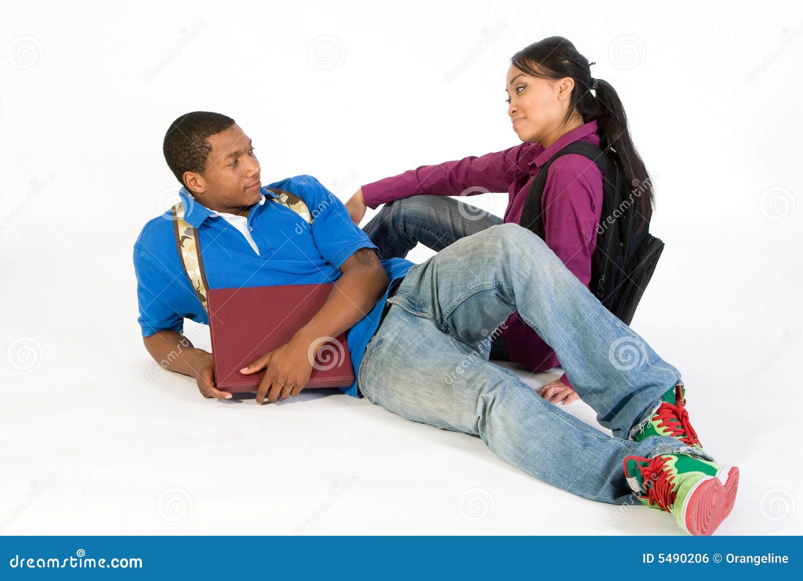 Serious Students- Horizontal Picture. Image: 5490206