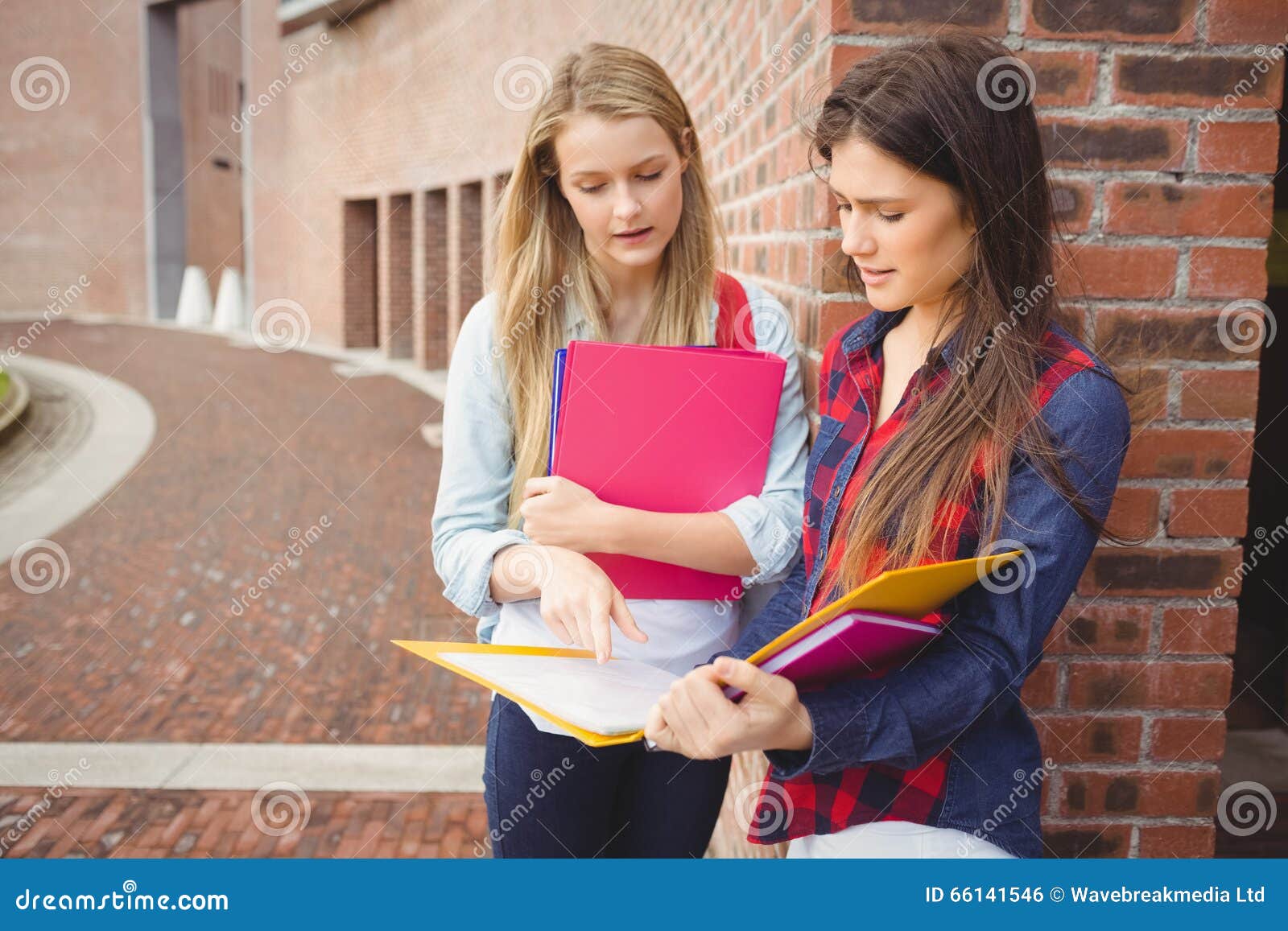 Serious Students Reading Book Stock Photo - Image of education ...