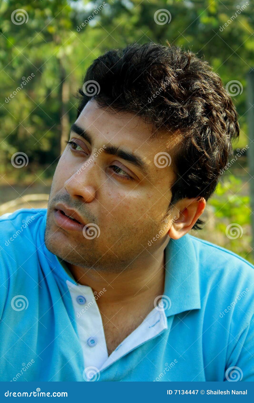 Serious thoughts stock image. Image of face, expressive - 7134447