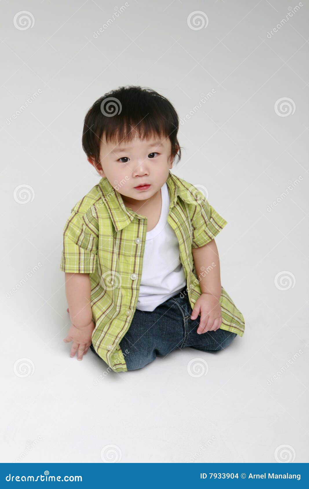Serious Toddler stock photo. Image of small, little, innocent - 7933904