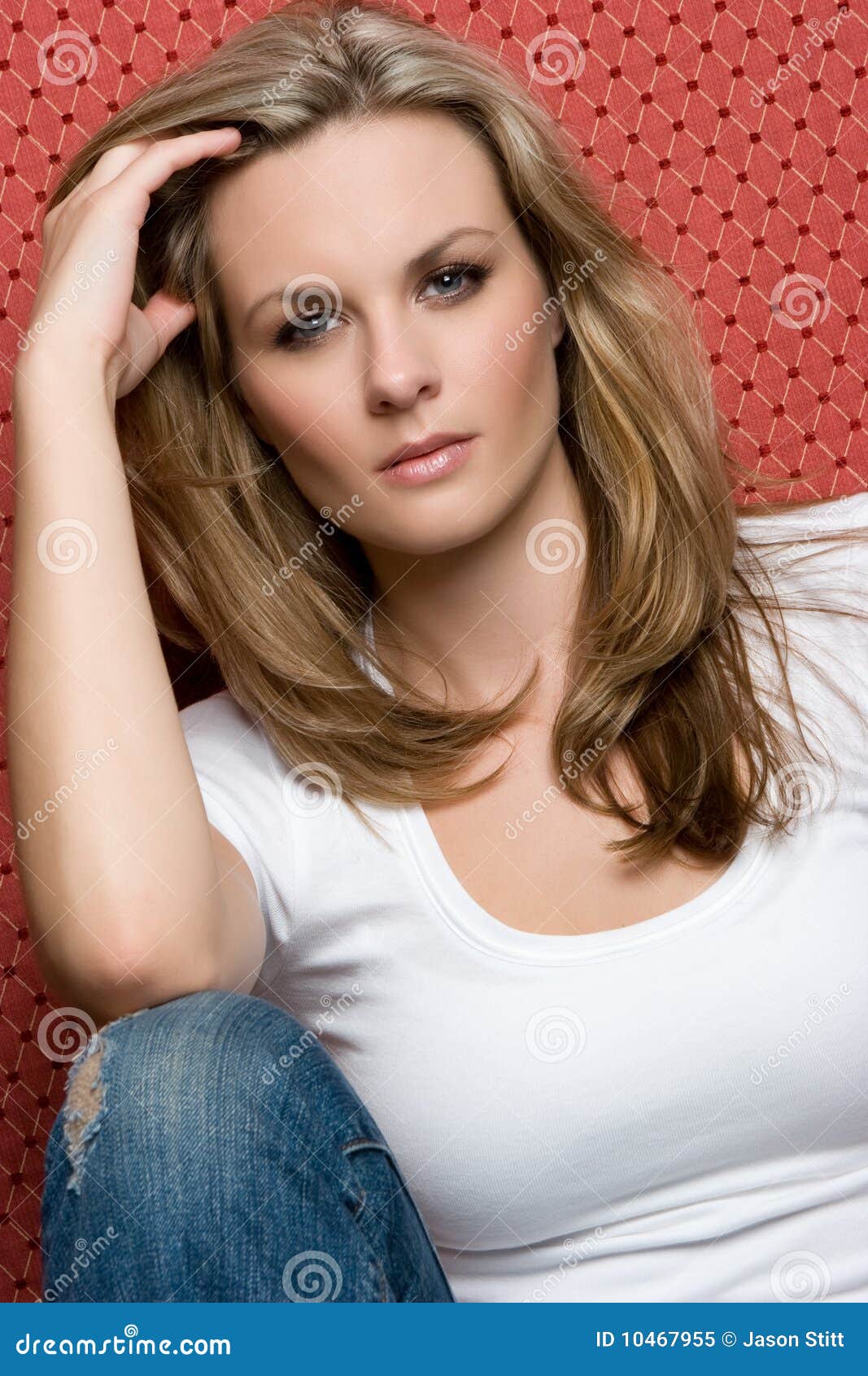 Serious Woman stock image. Image of pretty, close, portrait - 10467955