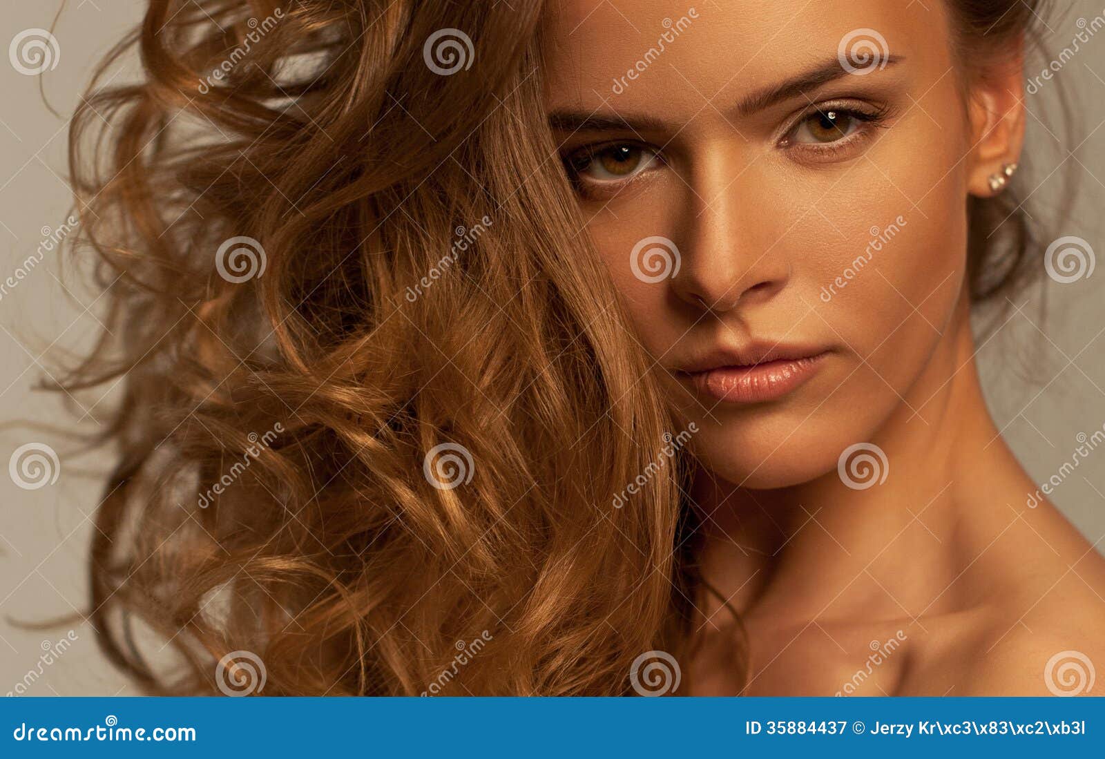 Serious woman stock image. Image of fresh, elegant, beautiful - 35884437
