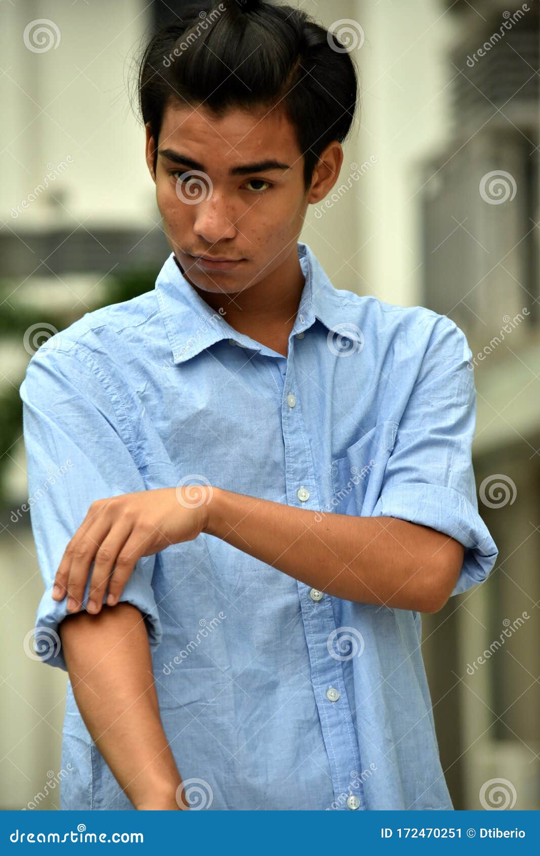 A Serious Young Asian Person Stock Image - Image of asian, youth: 172470251