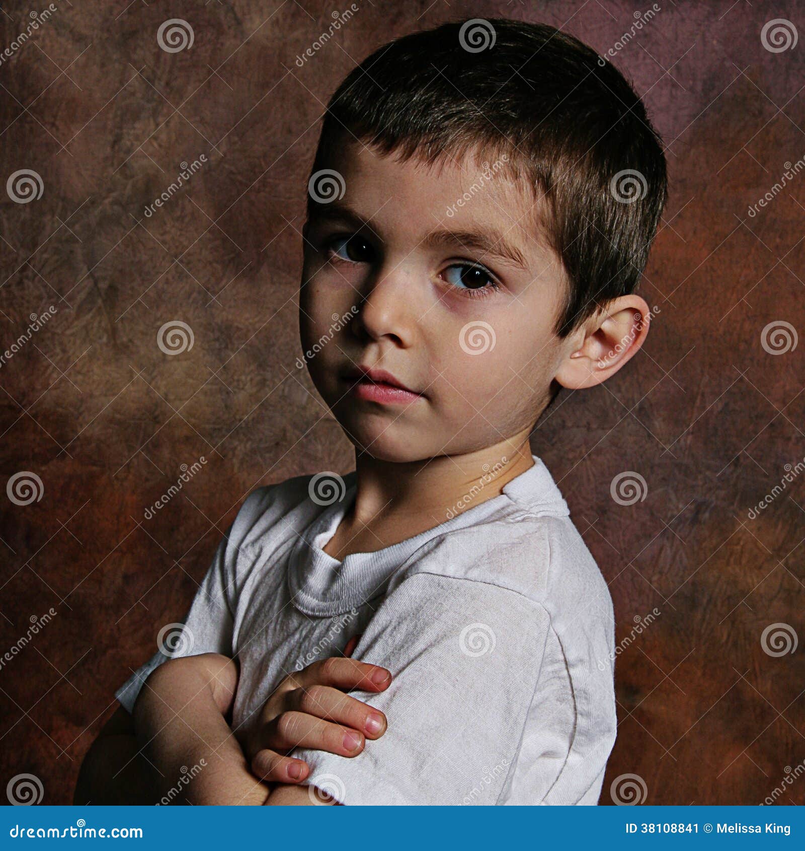 Serious Young Boy stock image. Image of child, young - 38108841