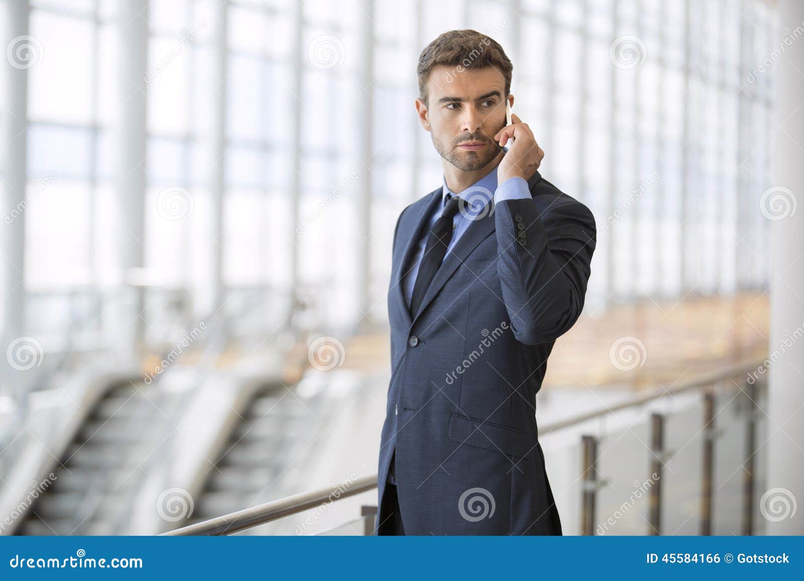 Serious Concerned Young Business Man on Important Phone Call Stock ... Serious Concerned Young Business Man on Important Phone Call Stock ...