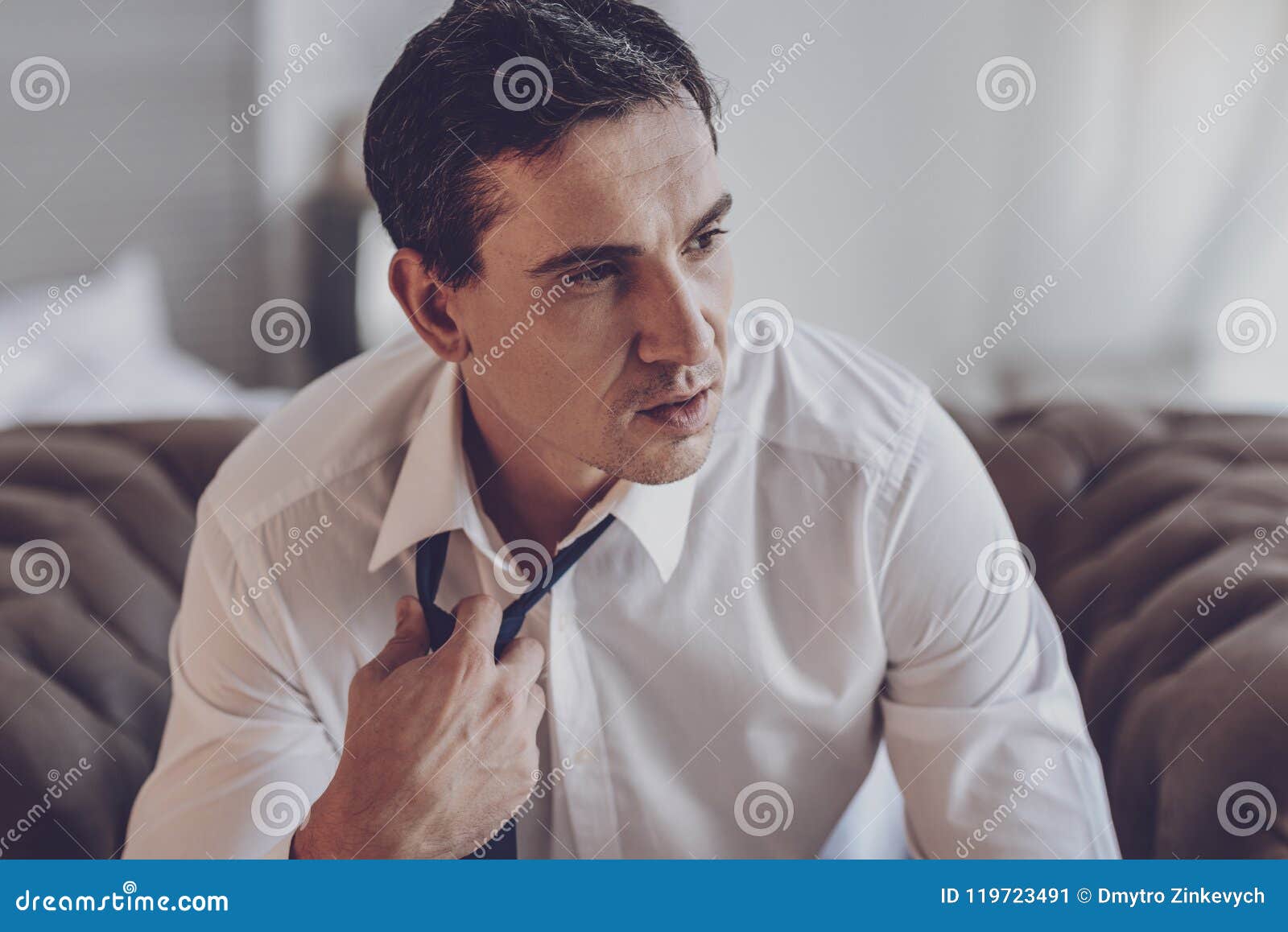 Serious Young Businessman Thinking about His Work Stock Image - Image ... Serious Young Businessman Thinking about His Work Stock Image - Image ...