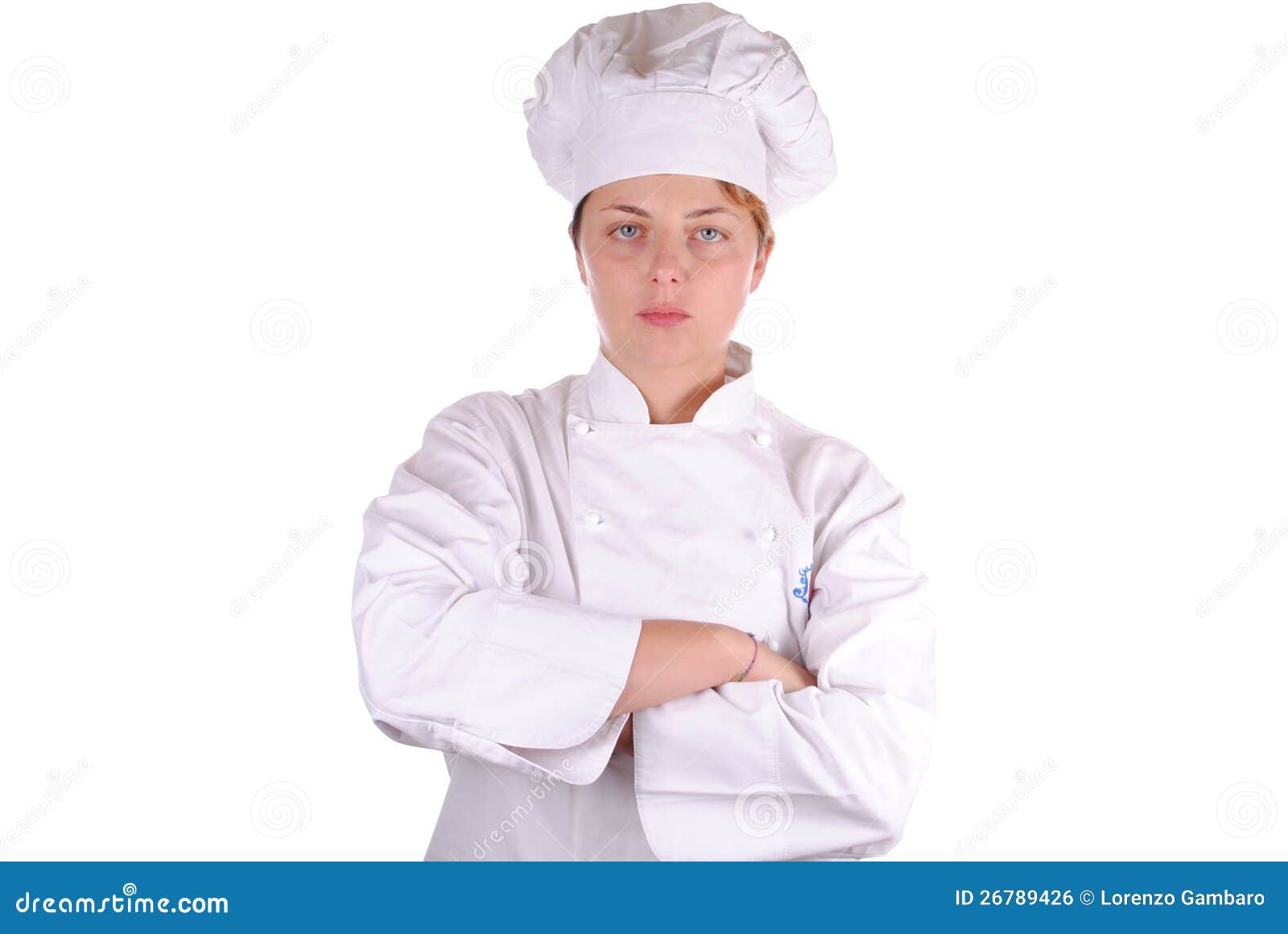 Serious Young Female Executive Chef Stock Photo - Image of cheerful ...