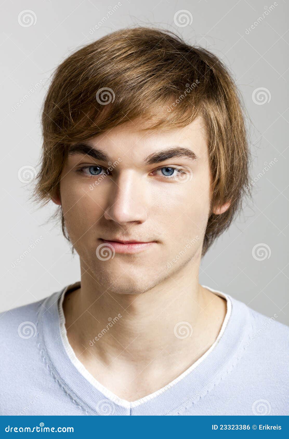 Serious young man stock photo. Image of natural, serene - 23323386