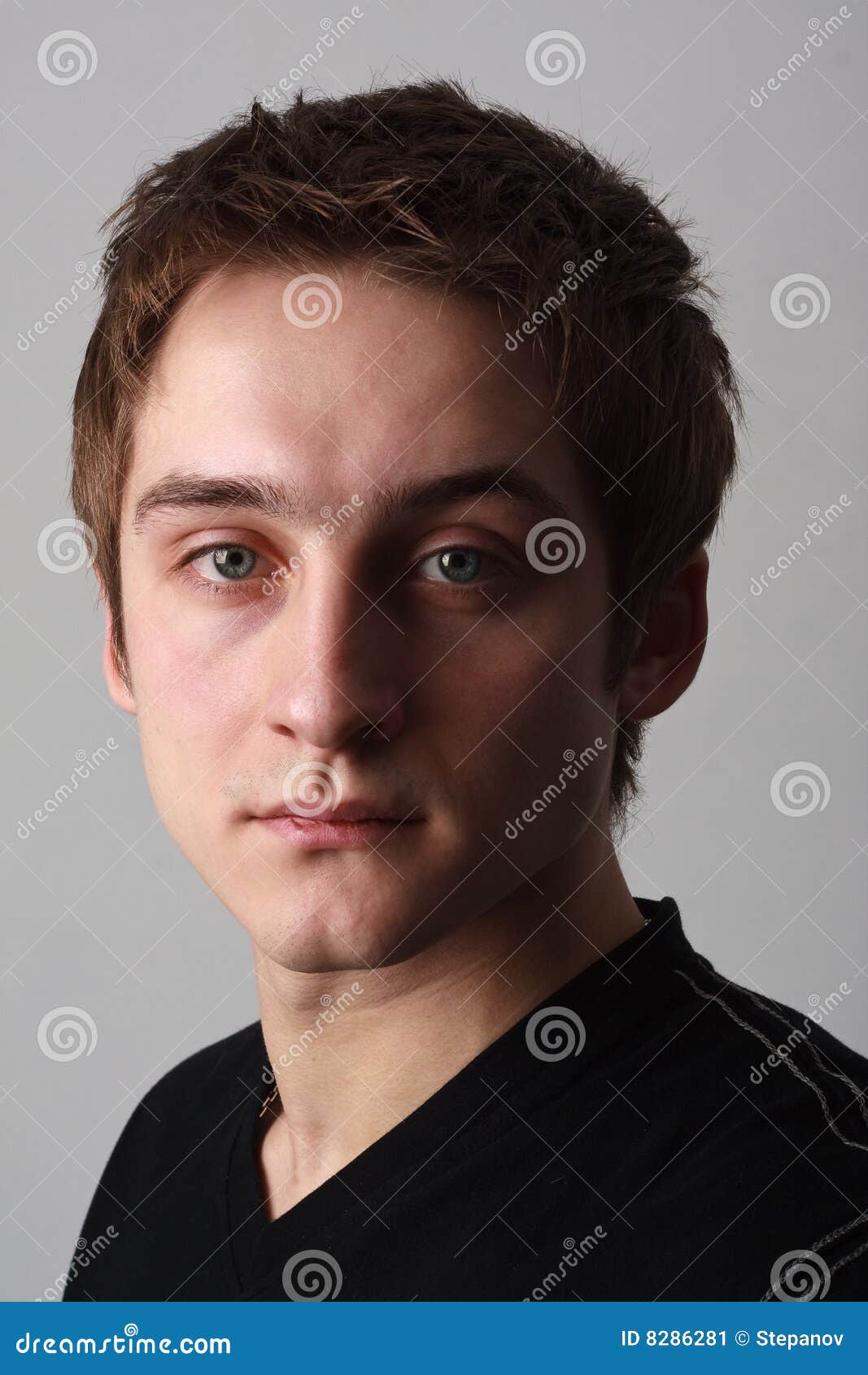 Serious young man stock image. Image of adult, young, serious - 8286281
