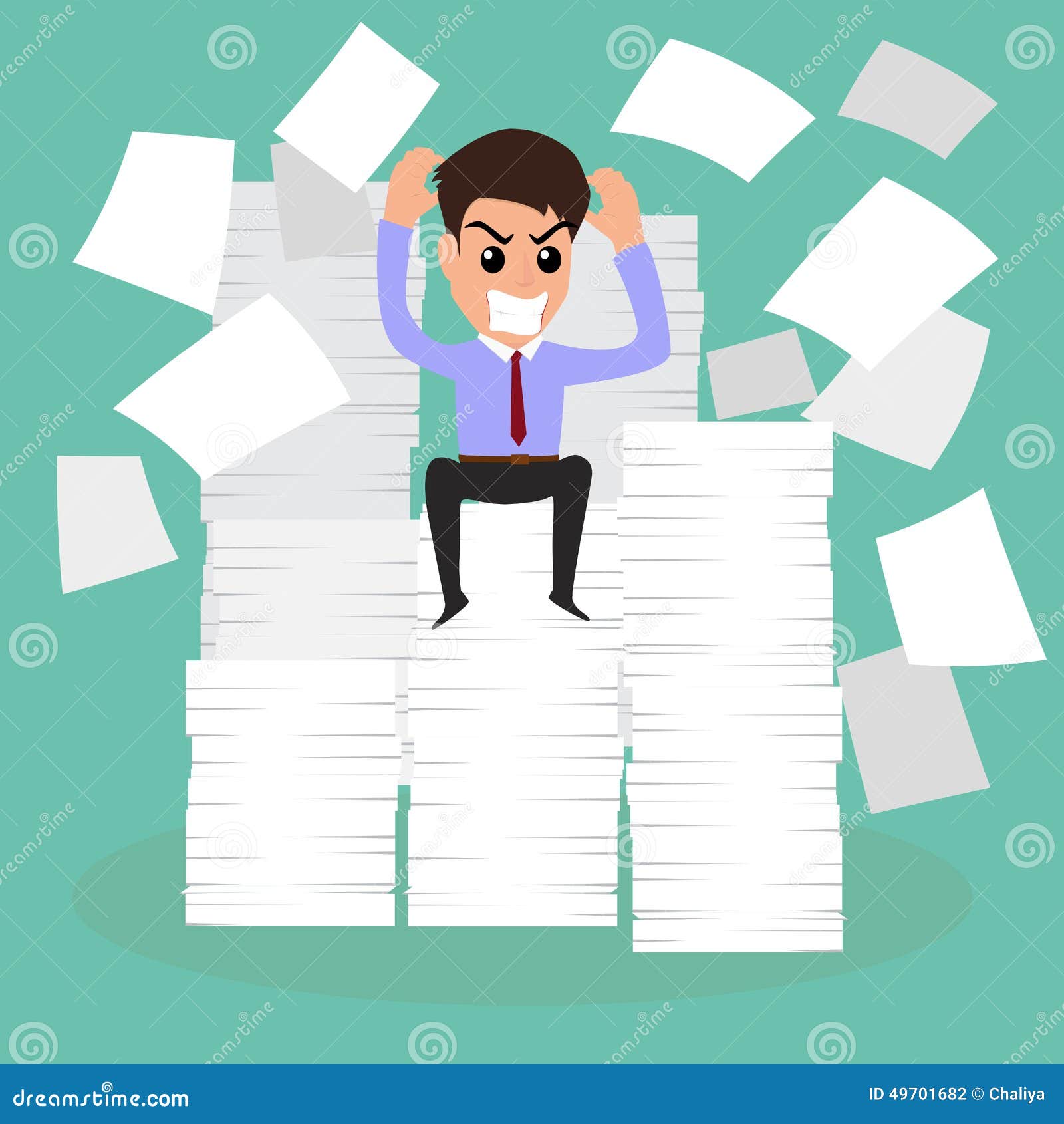 Working Time Planning. Work Schedule, Organize Works Productivity And ...