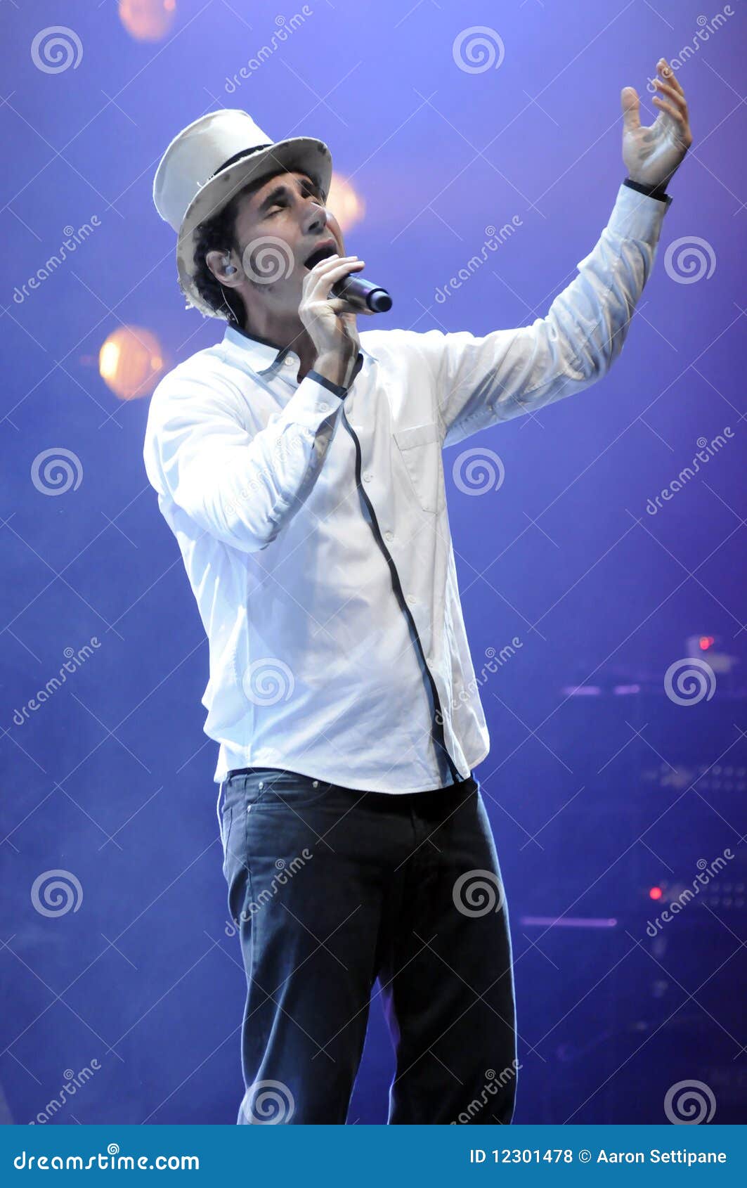 Serj Tankian Performing Live. Editorial Stock Photo - Image of concert ...