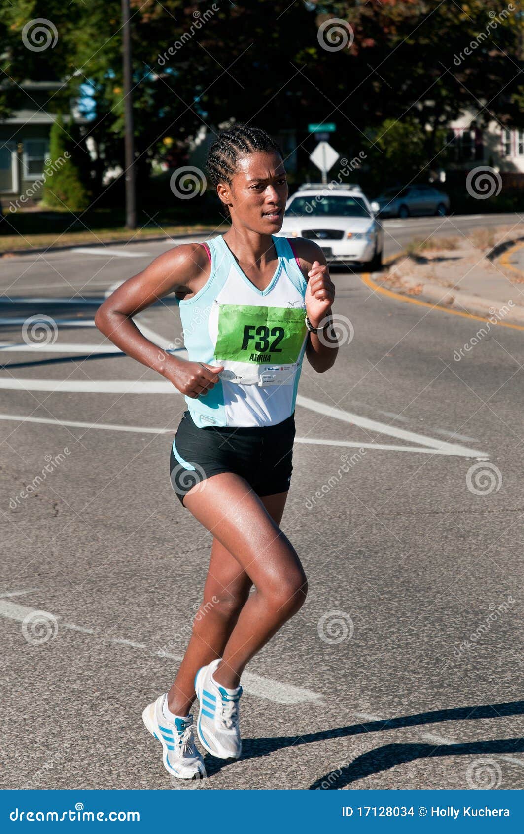 Serkalem Abrha - 2010 Twin Cities Marathon Editorial Stock Image ...