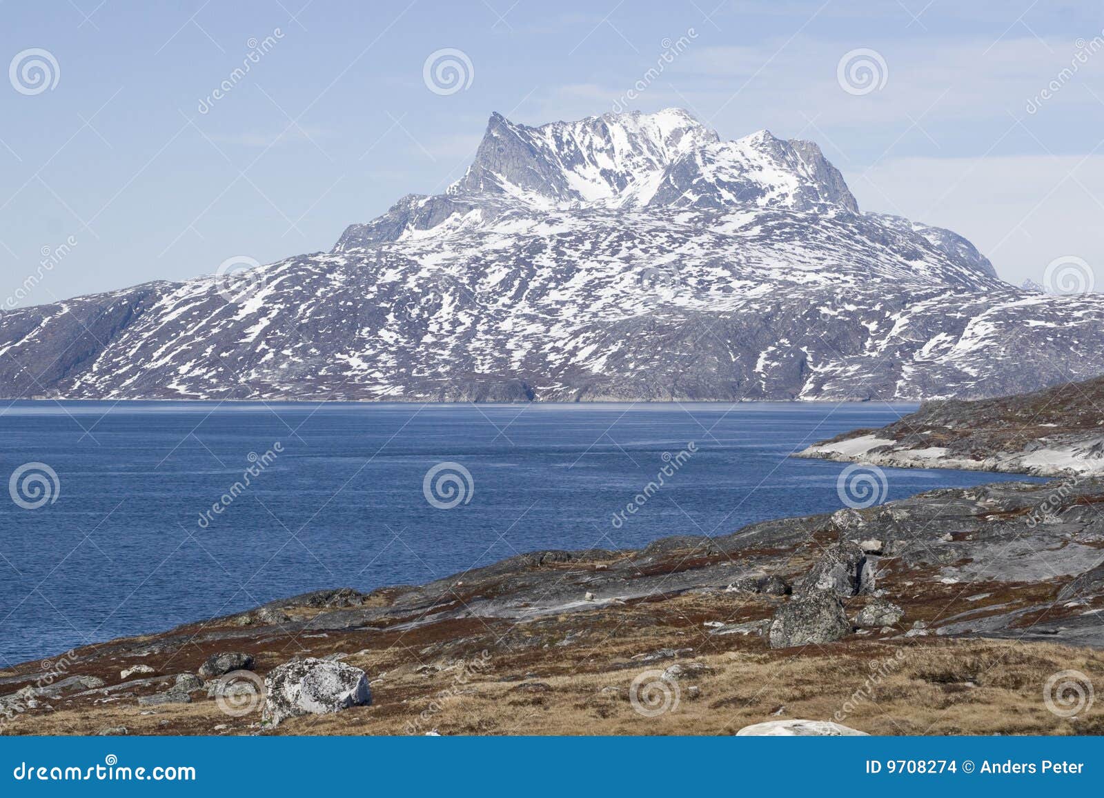 Sermitsiaq stock photo. Image of water, sermitsiaq, nuuk - 9708274