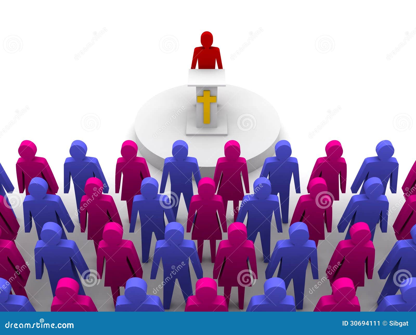 Sermon Concept Word Art Illustration Cartoon Vector | CartoonDealer.com ...