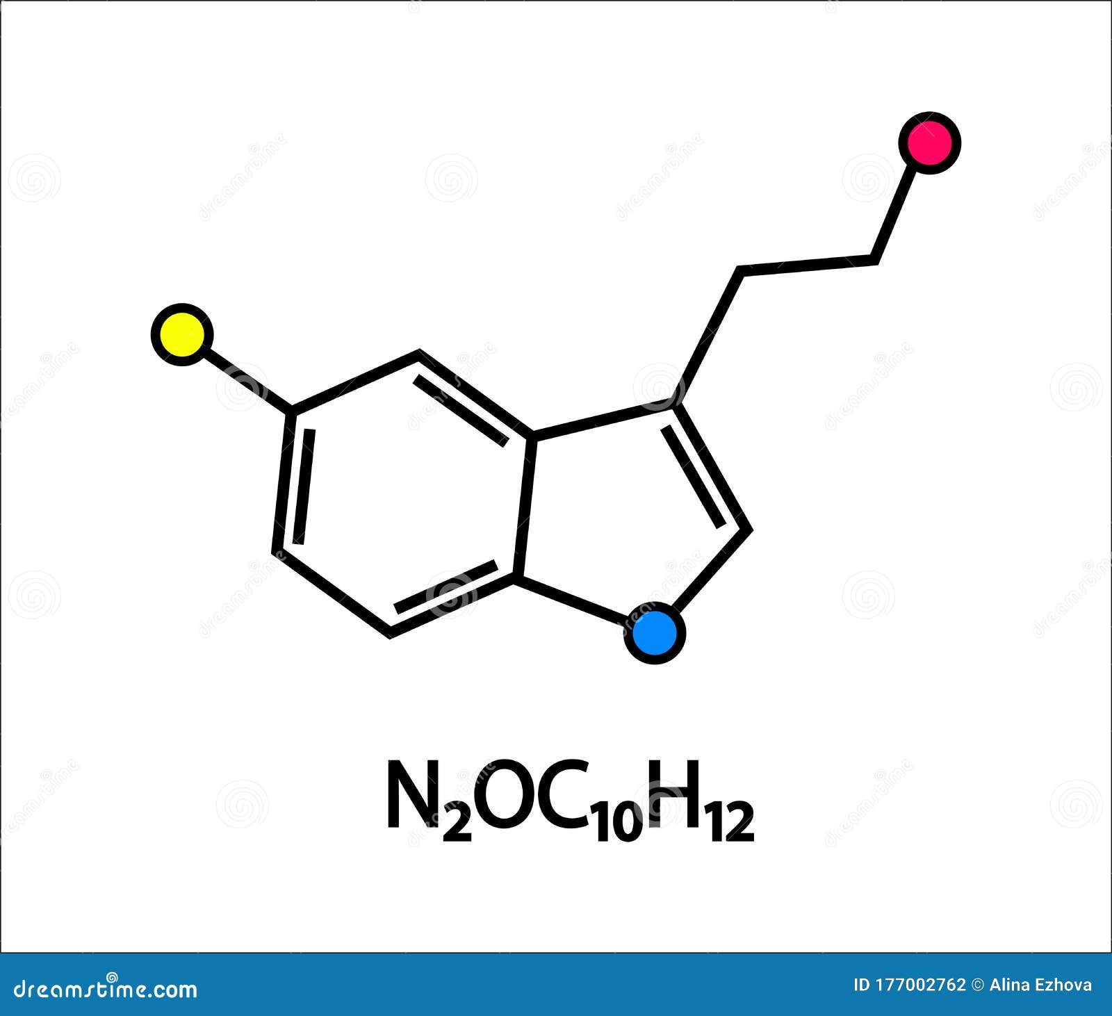 Serotonin Formula Stock Photo | CartoonDealer.com #212661942 Serotonin Formula Stock Photo | CartoonDealer.com #212661942