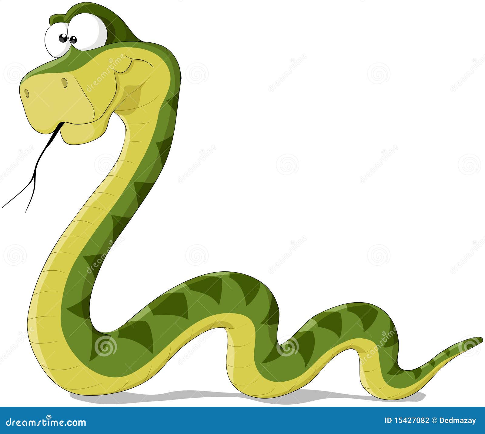 Serpent illustration de vecteur. Illustration du peinture - 15427082