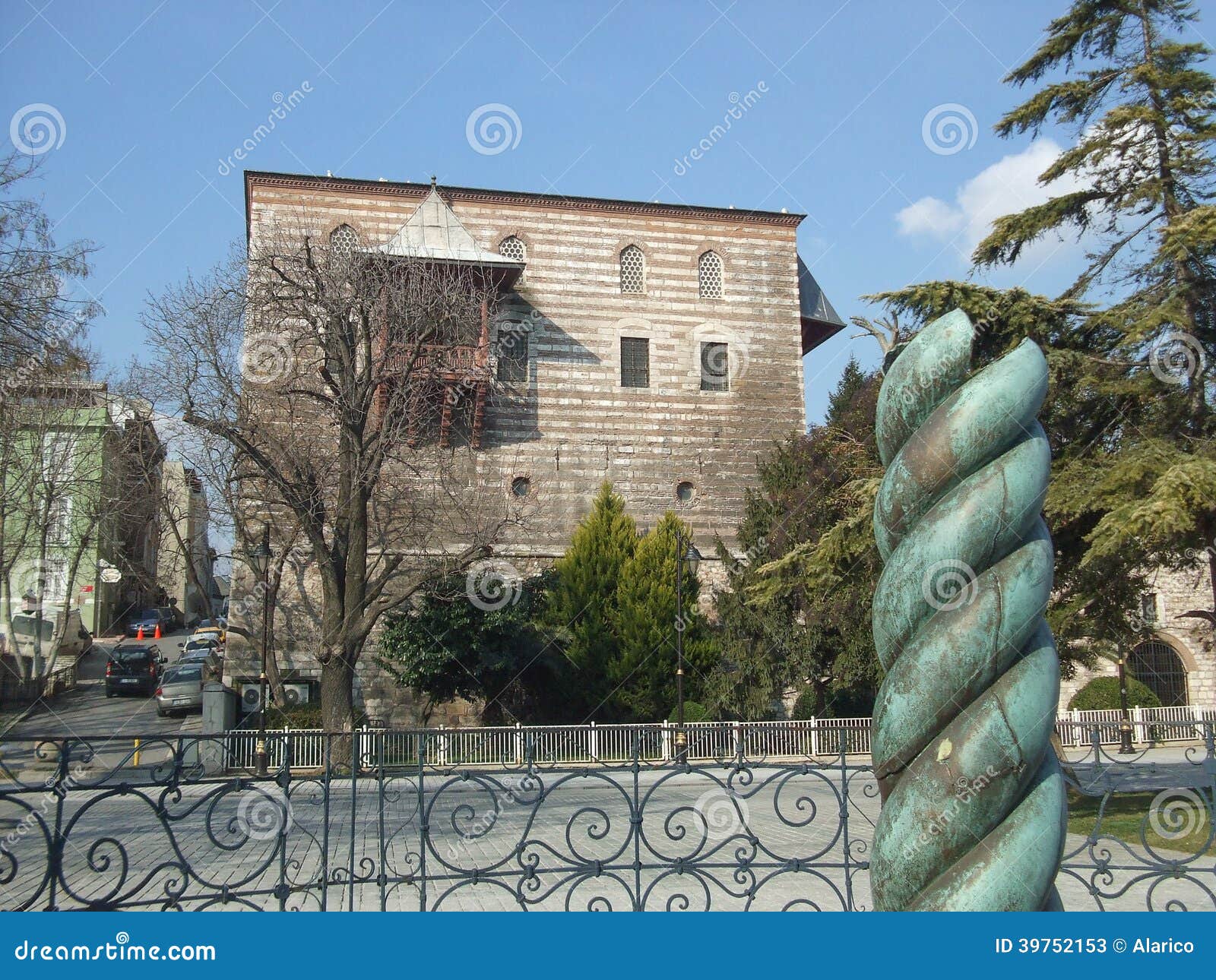 Serpent Column Instanbul stock image. Image of ancient - 39752153