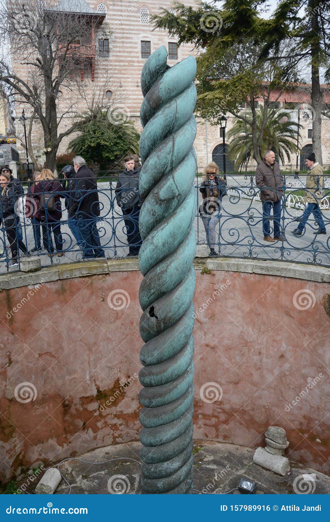The Serpent Column, Istanbul, Turkey Editorial Photo - Image of egypt ...