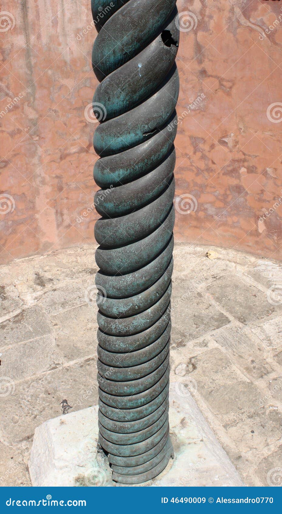 Serpent Column in Istanbul stock image. Image of bronze - 46490009