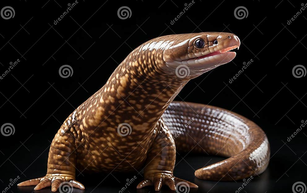 Serpent Fish Isolated on Transparent Background. Stock Illustration ...