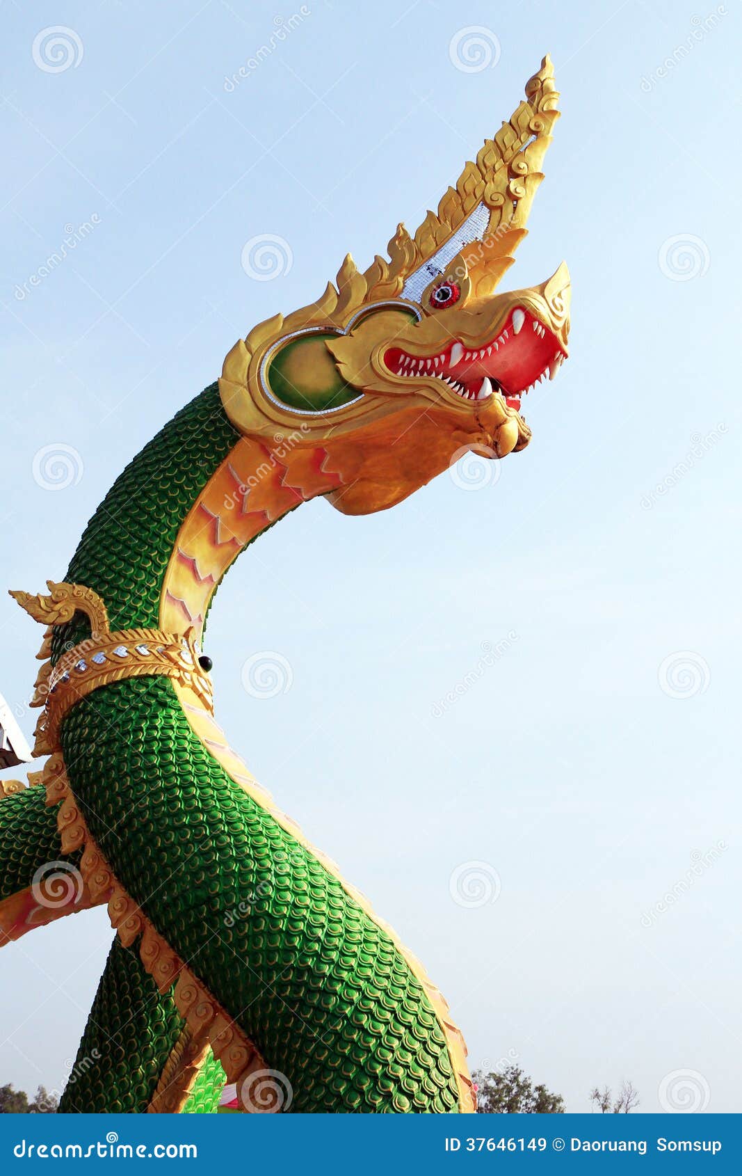 The serpent king stock image. Image of golden, peace - 37646149