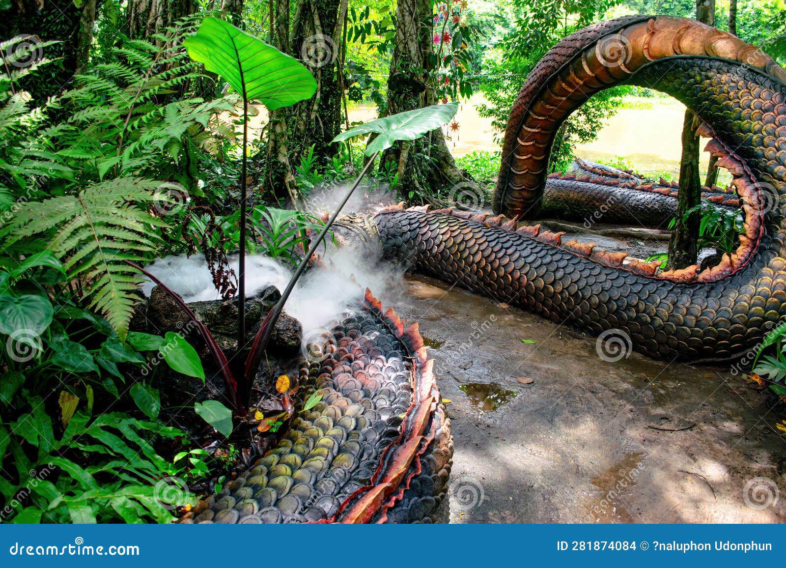 Serpent king of Nagas stock photo. Image of religion - 281874084