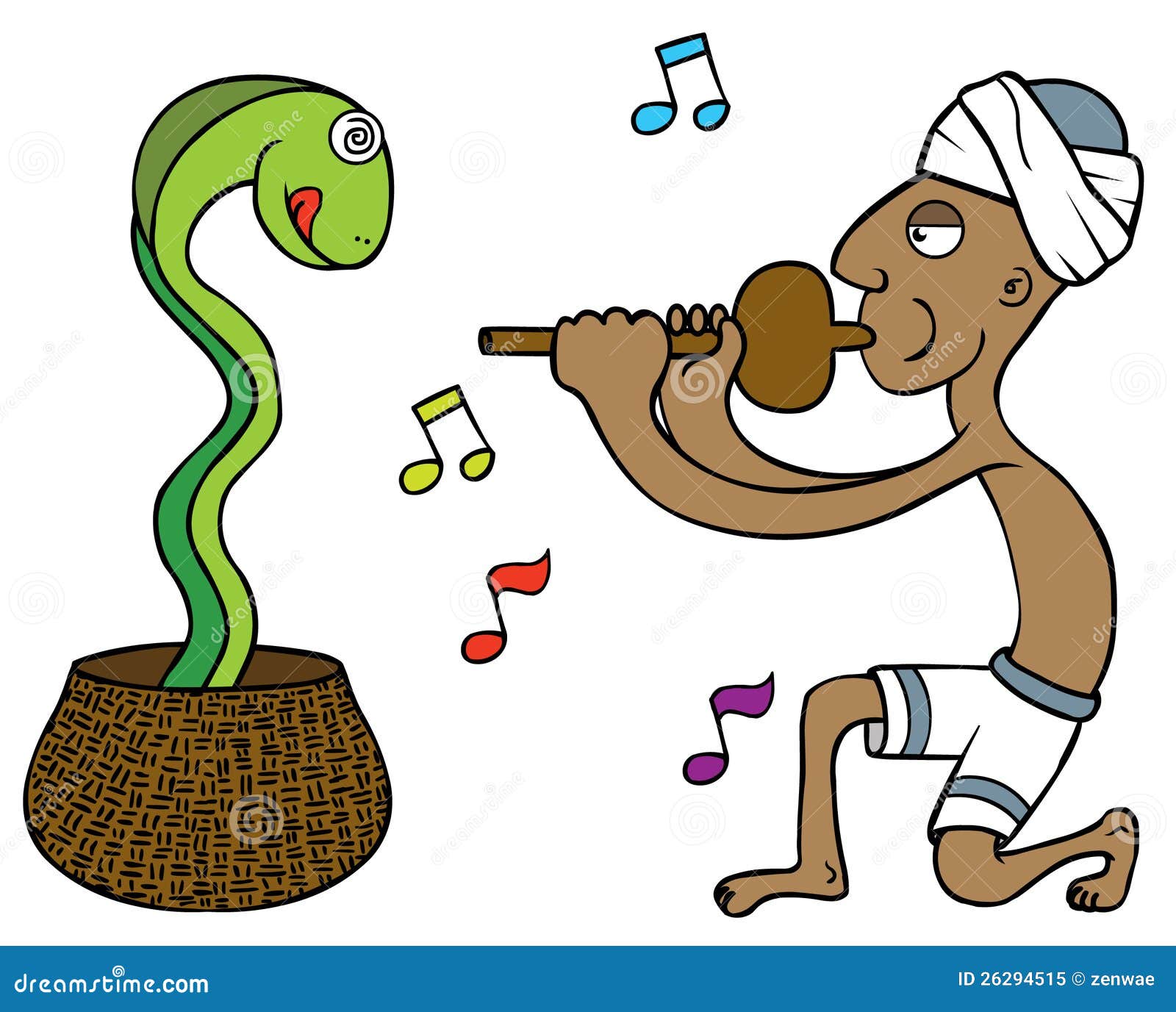 Serpent plus docile illustration de vecteur. Illustration du dessin ...