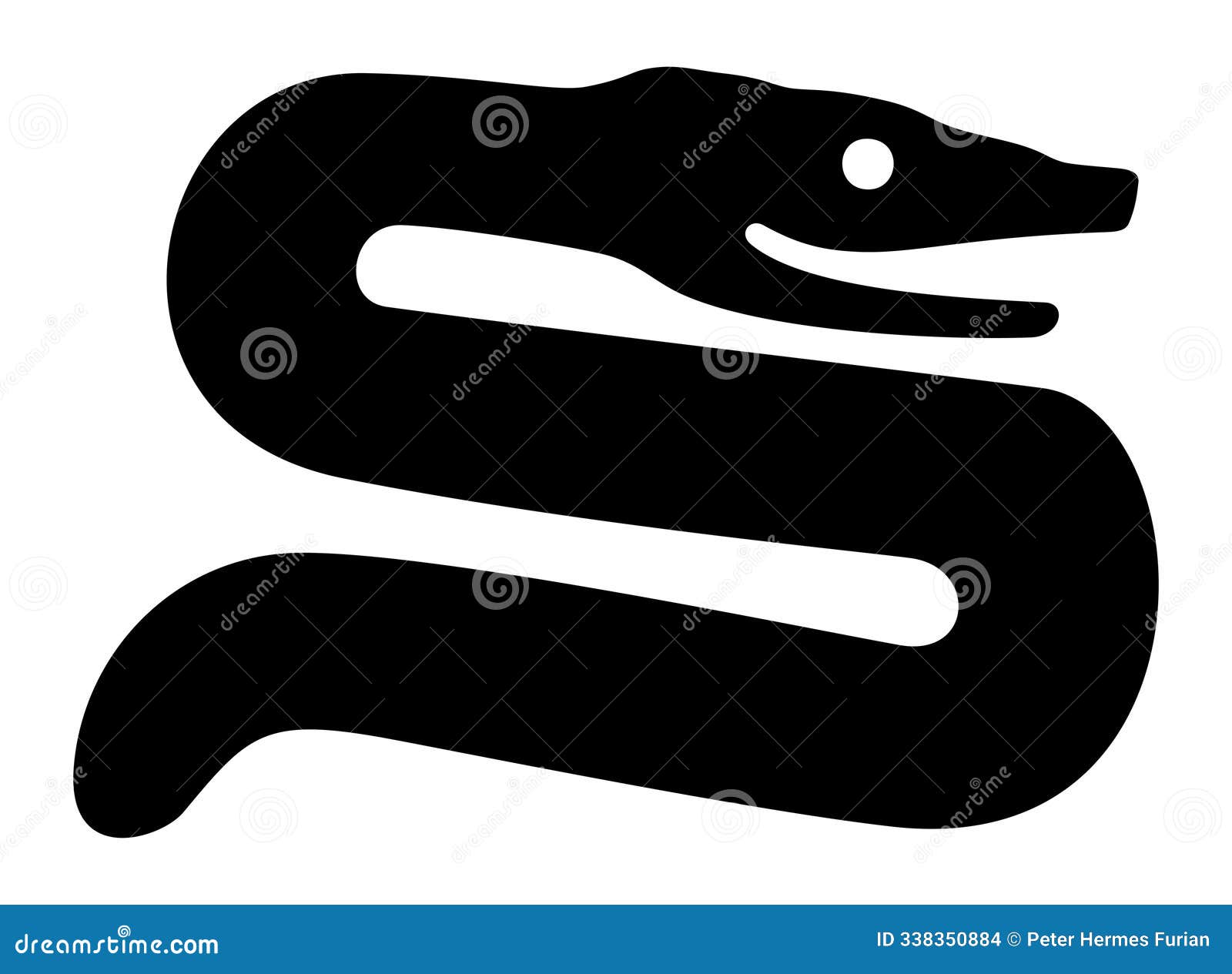 Serpent Effigy, Snake Silhouette Artifact of the Hopewell Tradition ...