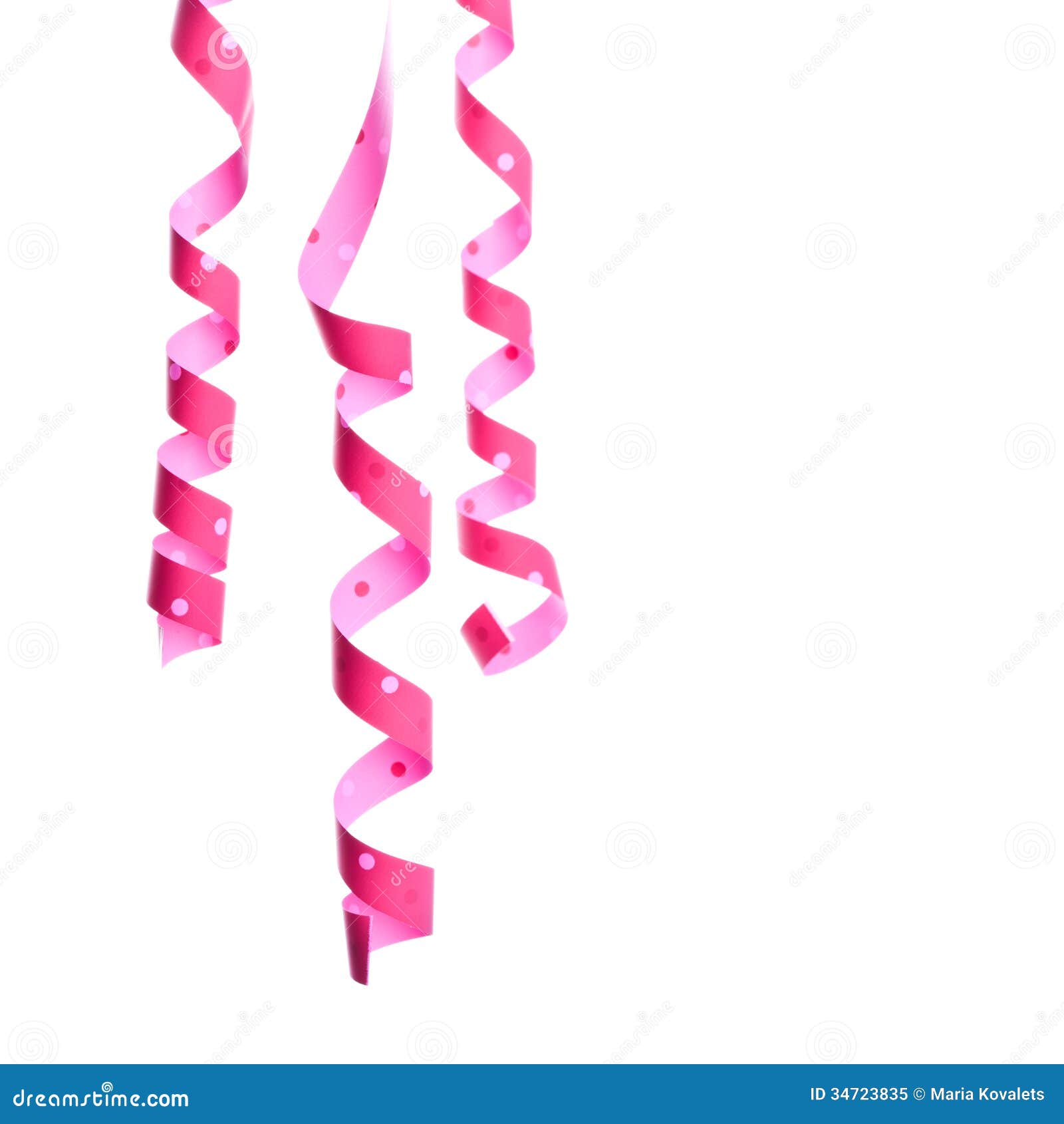 Serpentina rosada imagen de archivo. Imagen de satén - 34723835