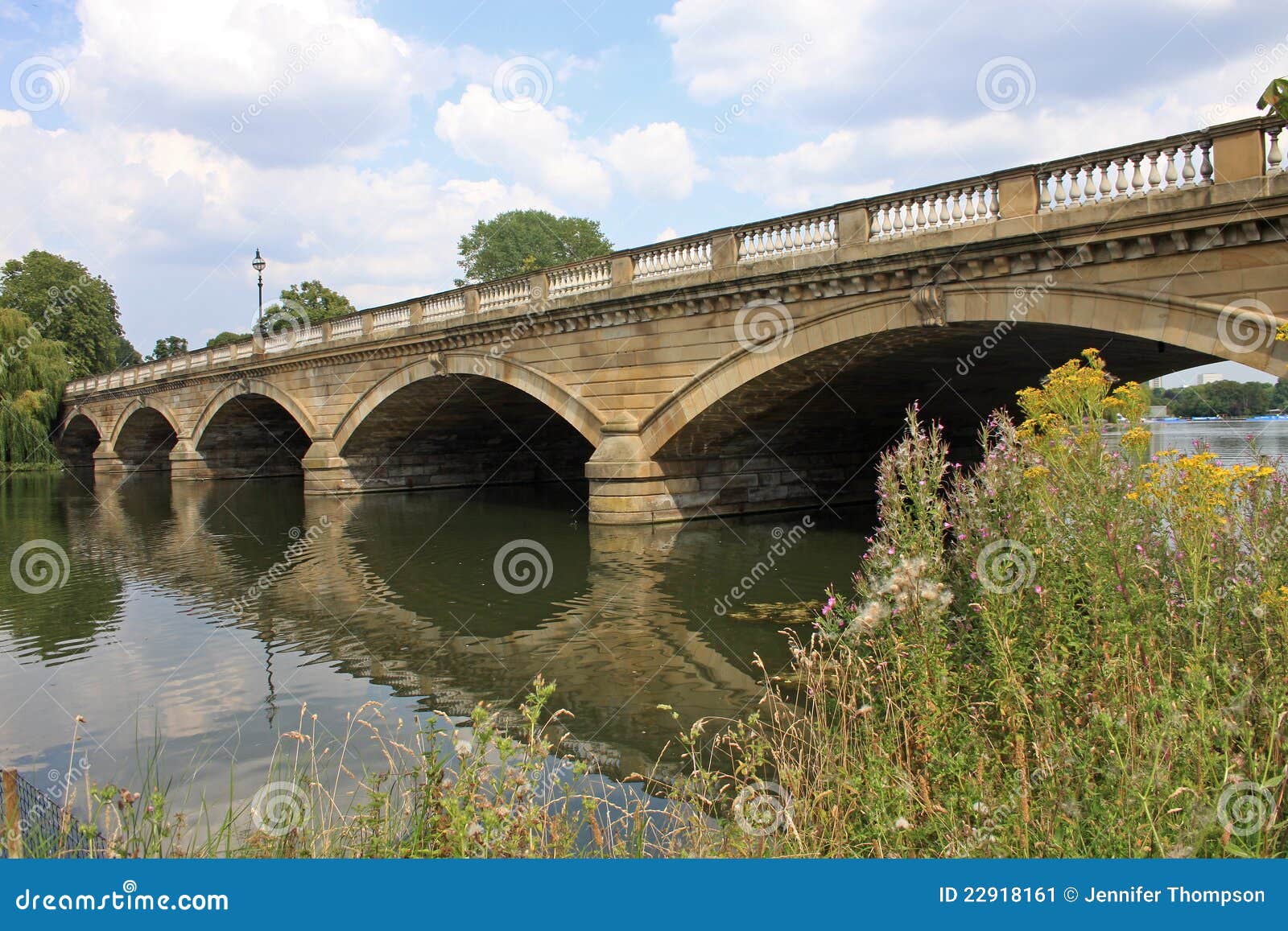 Serpentine Bridge, Hyde Park, London Royalty-Free Stock Photography ...
