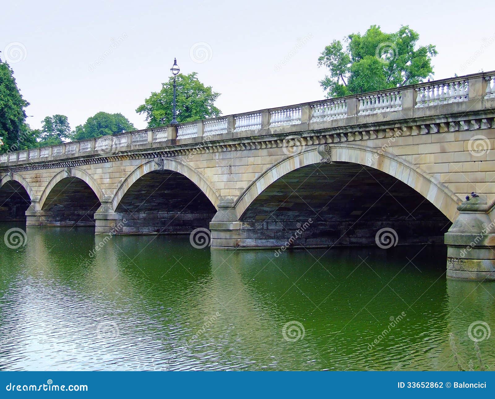 Serpentine Bridge London stock photo. Image of hyde, park - 33652862