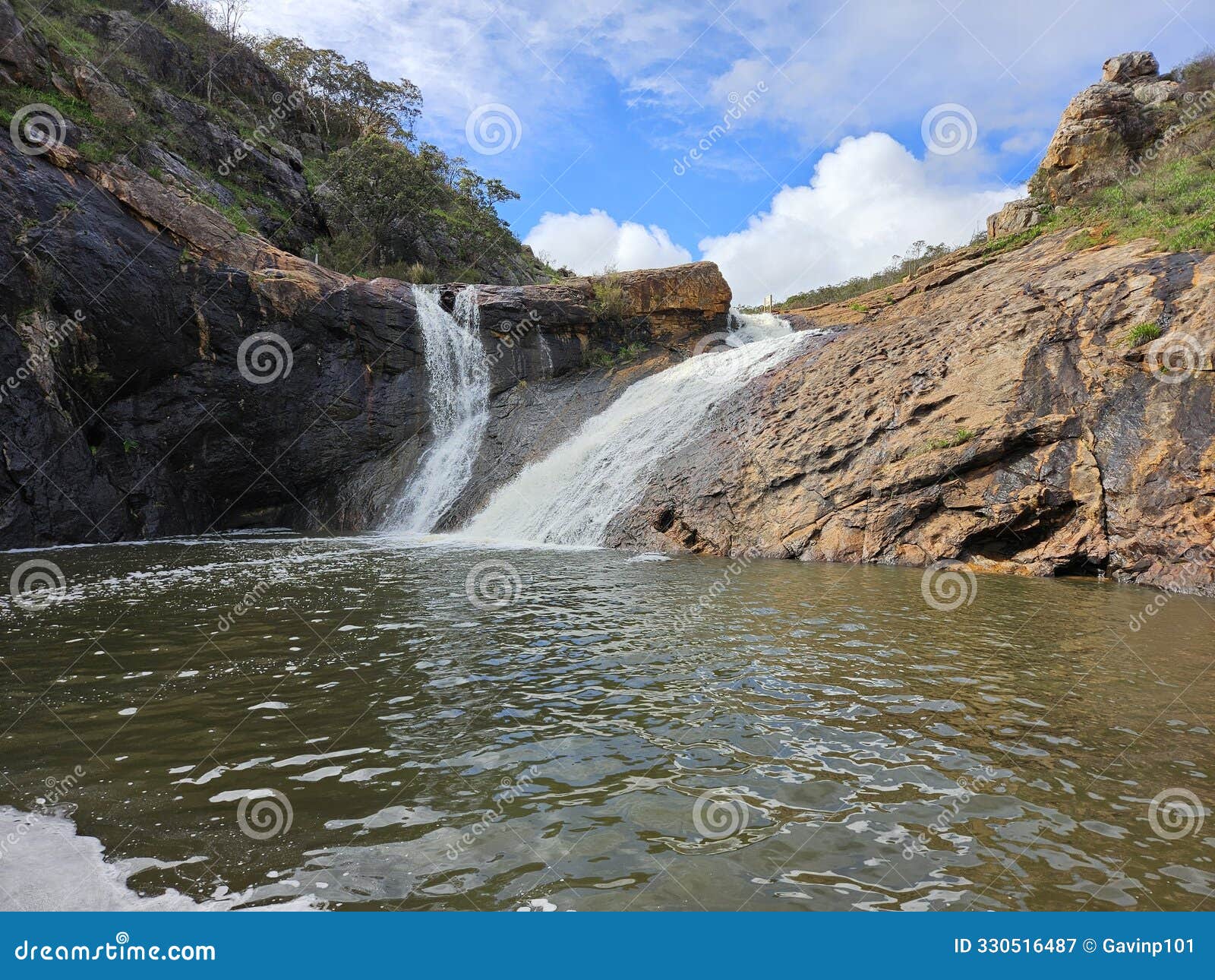 Serpentine Falls Darling Range Perth Western Australia Stock Image ...