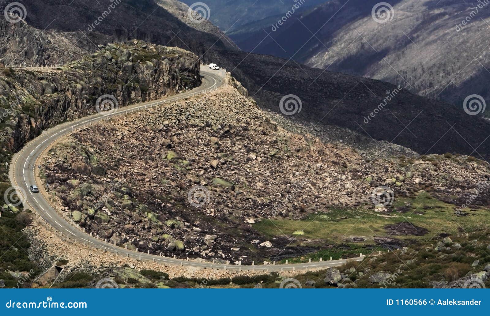 Serra de Estrala stock photo. Image of transportation - 1160566