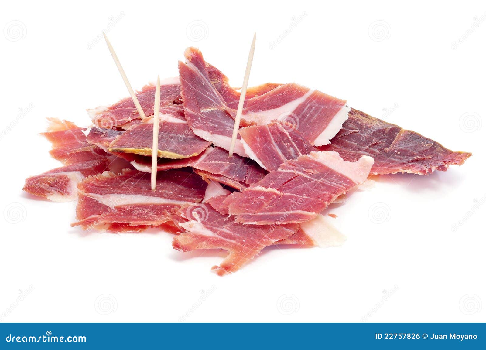 Serrano ham stock photo. Image of food, cooking, delicious - 22757826