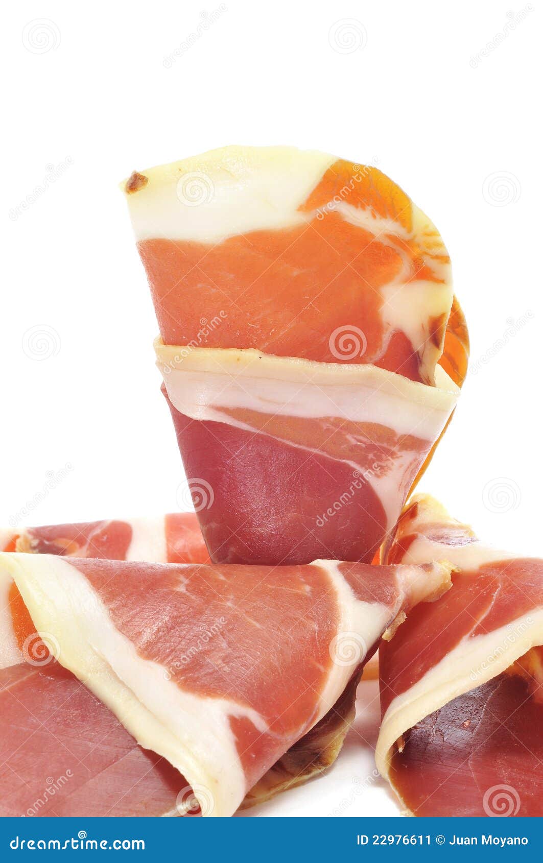 Serrano ham stock image. Image of delicatessen, restaurant - 22976611