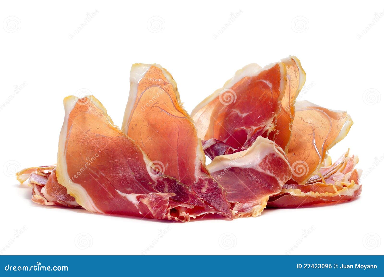Serrano ham stock photo. Image of nutritious, meats, delicatessen ...