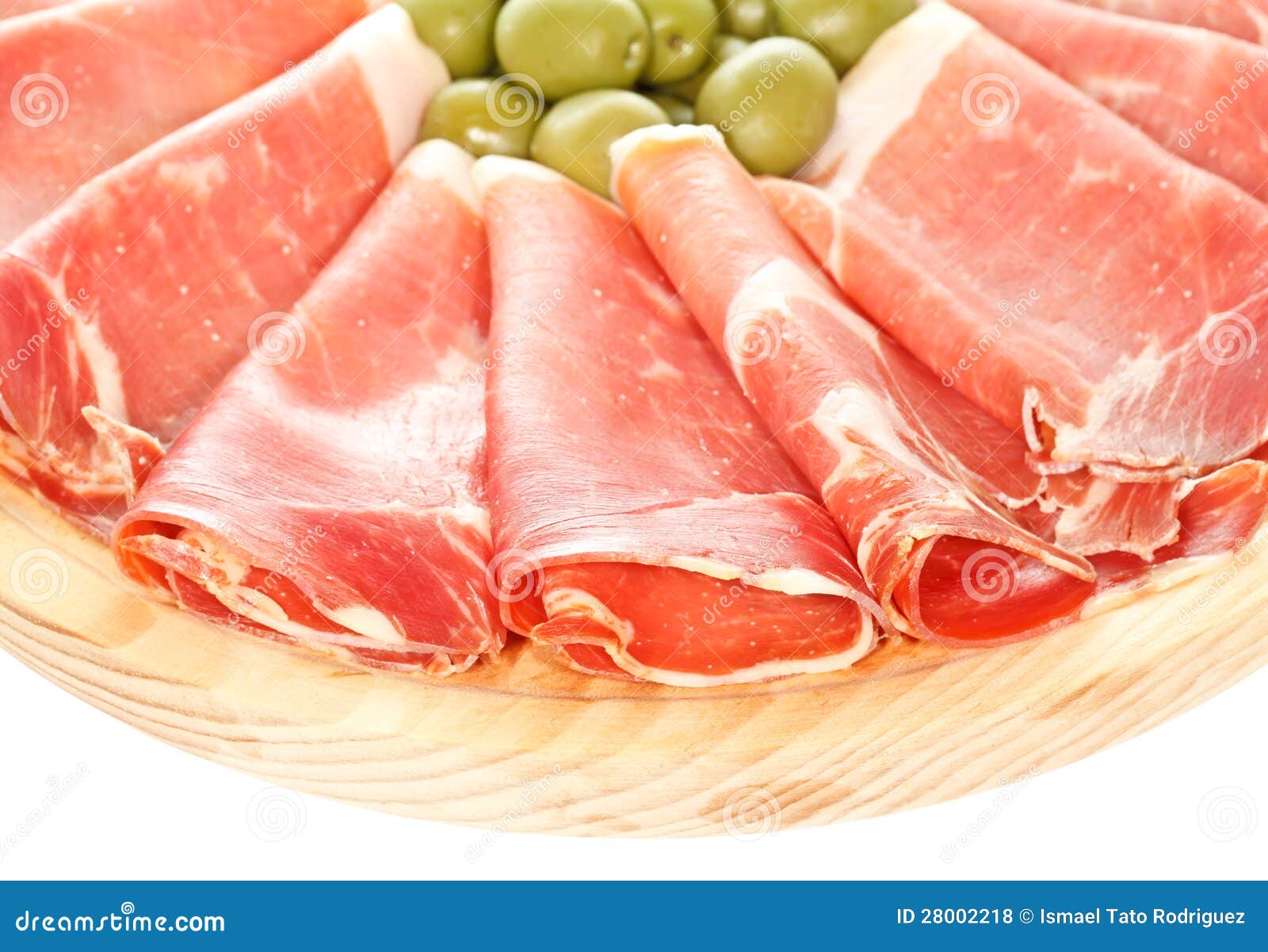 Serrano Ham stock photo. Image of serrano, food, arranged - 28002218