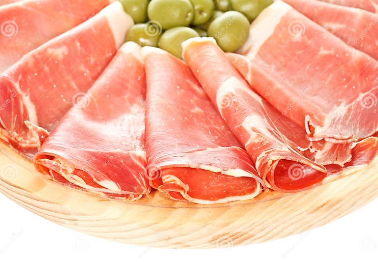 Serrano Ham stock photo. Image of serrano, food, arranged - 28002218