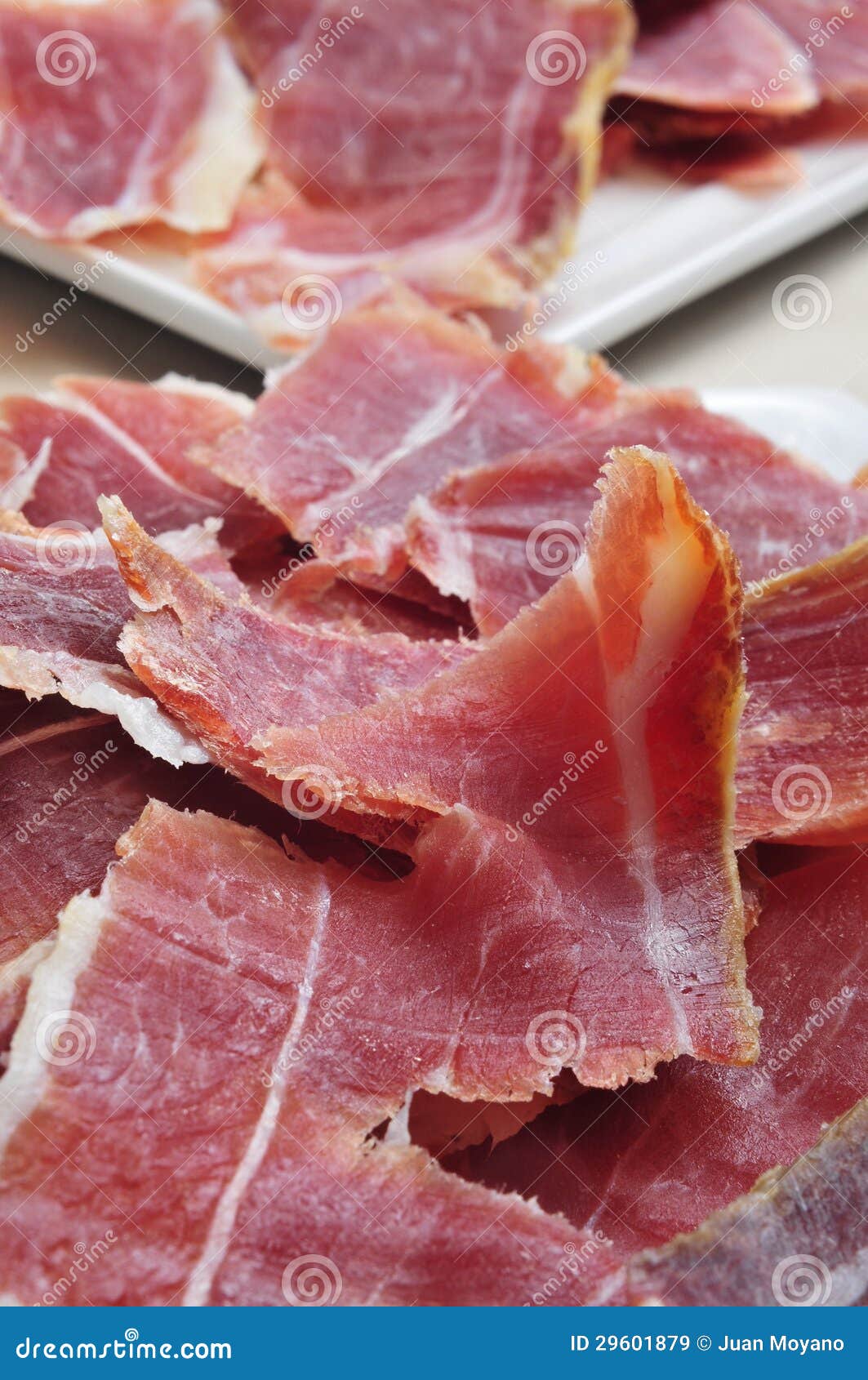 Serrano ham tapas stock image. Image of iberian, prosciutto - 29601879