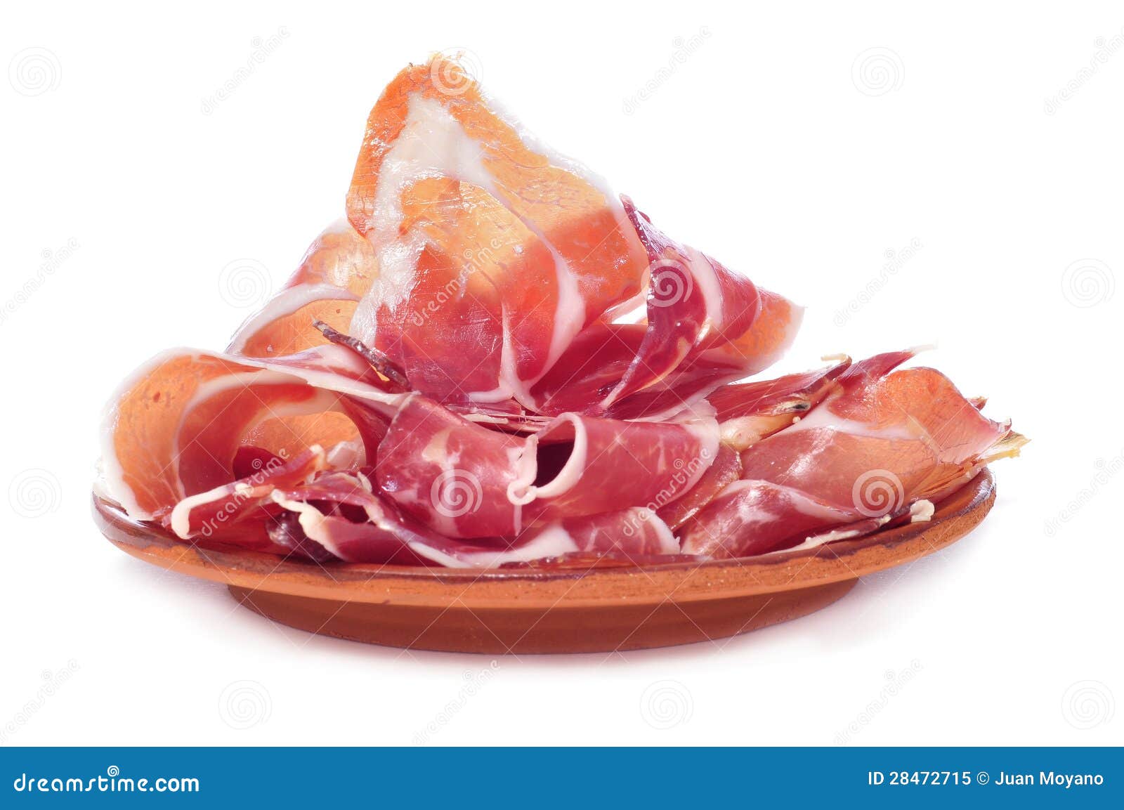 Serrano skinka fotografering för bildbyråer. Bild av matvaruaffär ...