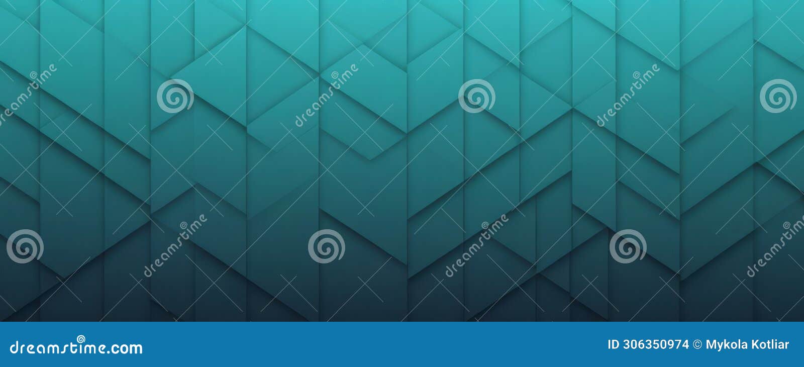 Serrated Shapes in Aqua Darkslategray Stock Photo - Image of abstract ...