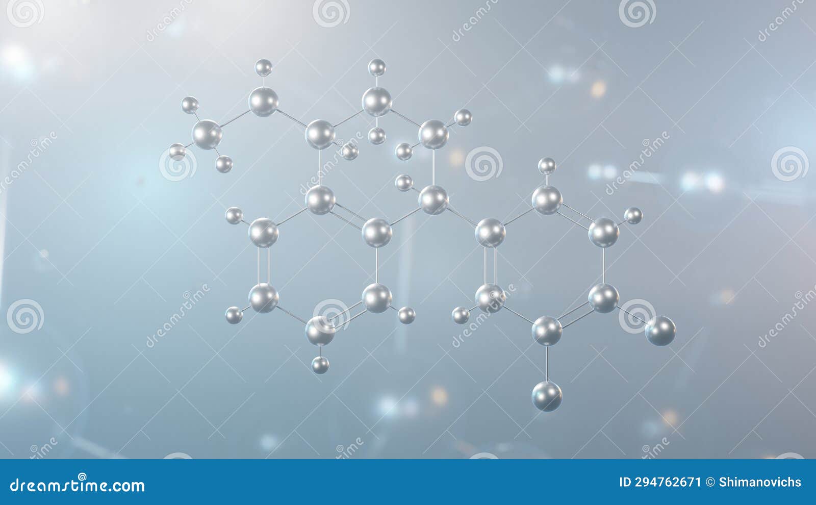 Sertraline Molecular Structure, 3d Model Molecule, Antidepressant ...