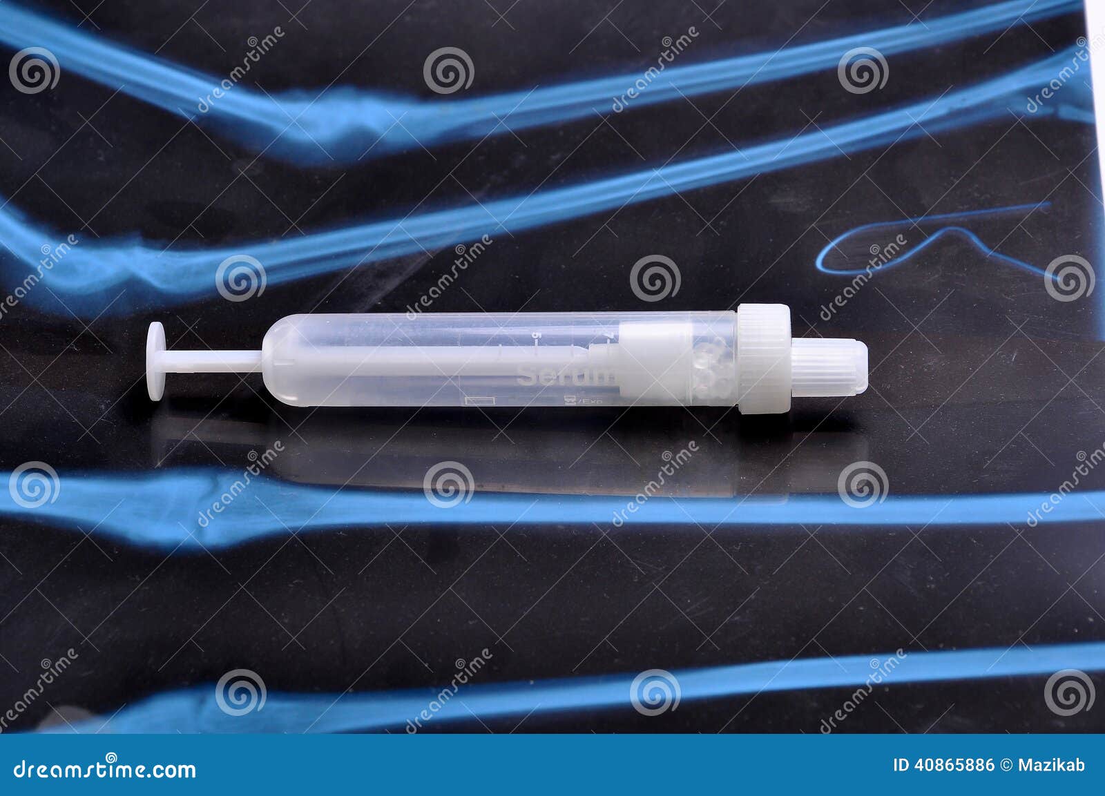 Serum syringe stock photo. Image of empty, object, liquid - 40865886